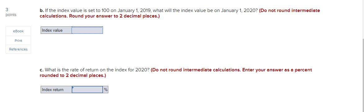 Solved Problem 5-18 Equal-Weighted Indexes (LO4, CFA2) 8 00 | Chegg.com