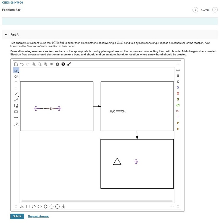Solved Two chemists at Dupont found that ICH2ZnI is | Chegg.com