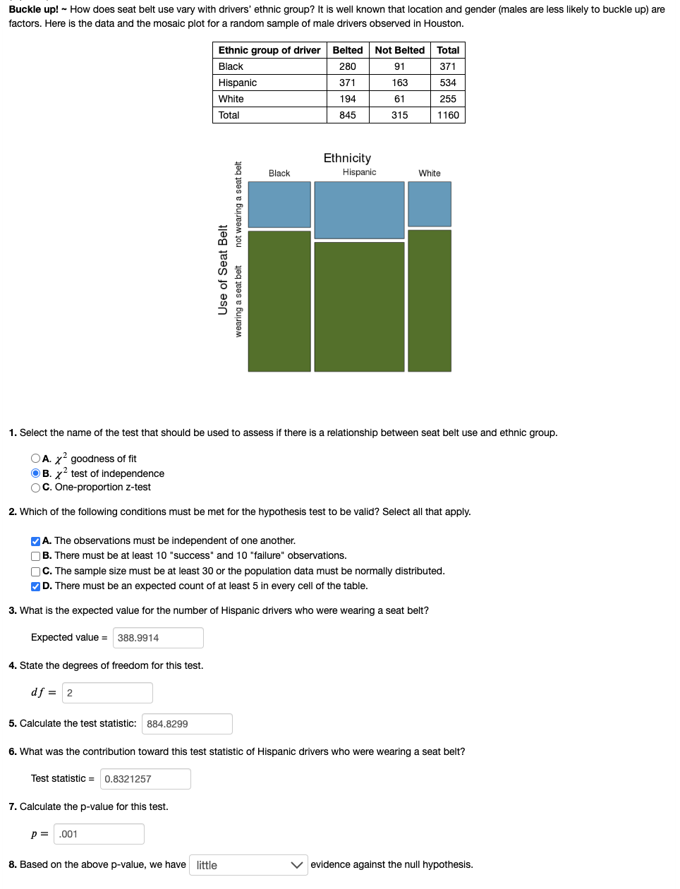 Solved I ONLY NEED HELP ON parts 5, 7, and 8. Everything | Chegg.com