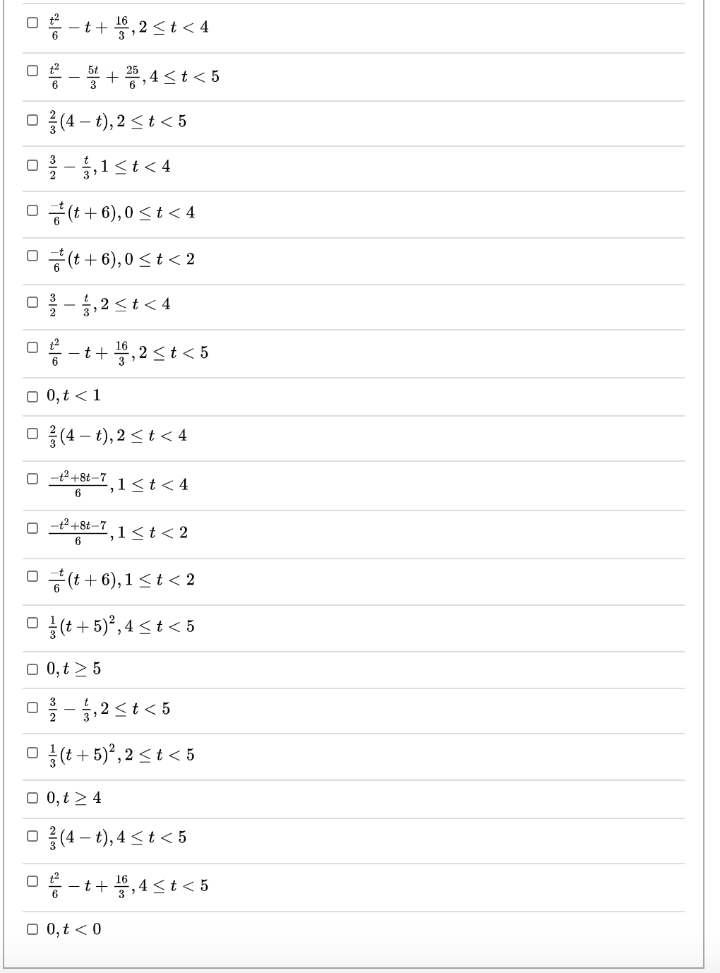 Solved Convolve the following two functions. 0, t