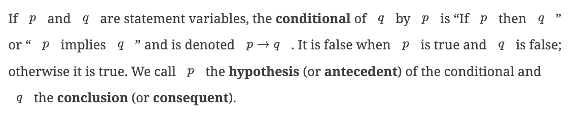 Solved Determine whether or not the following statement | Chegg.com