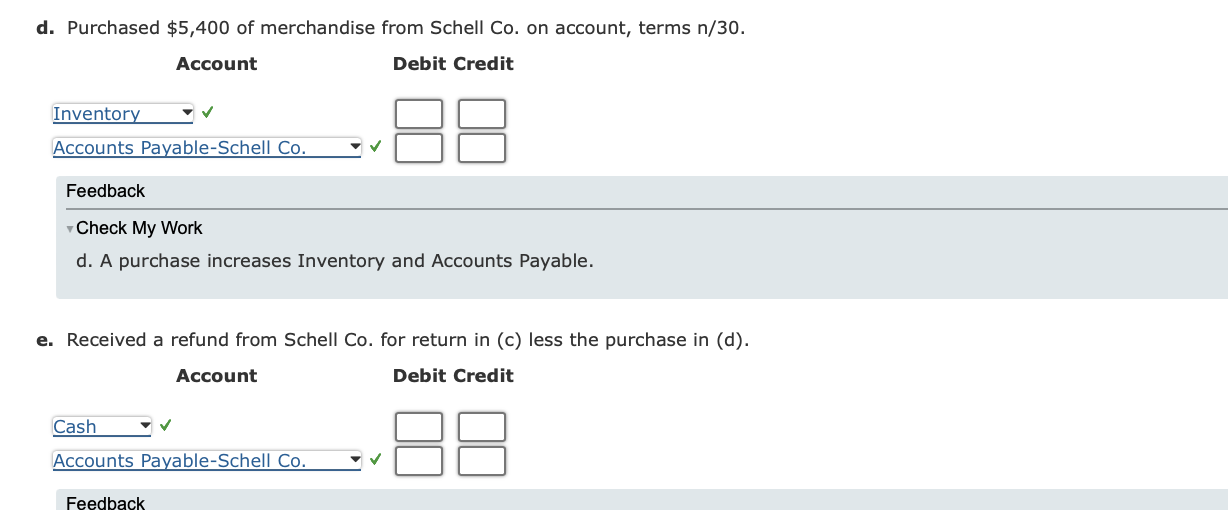 Solved Purchase-Related Transactions Journalize entries for | Chegg.com Solved Purchase-Related Transactions Journalize entries for | Chegg.com