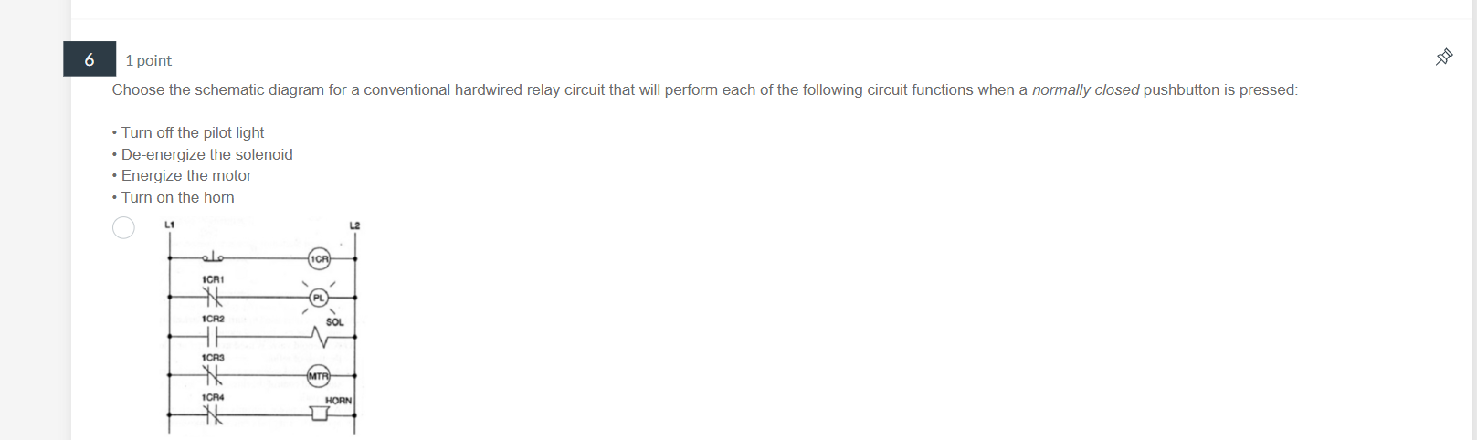 Solved Choose the schematic diagram for a conventional | Chegg.com