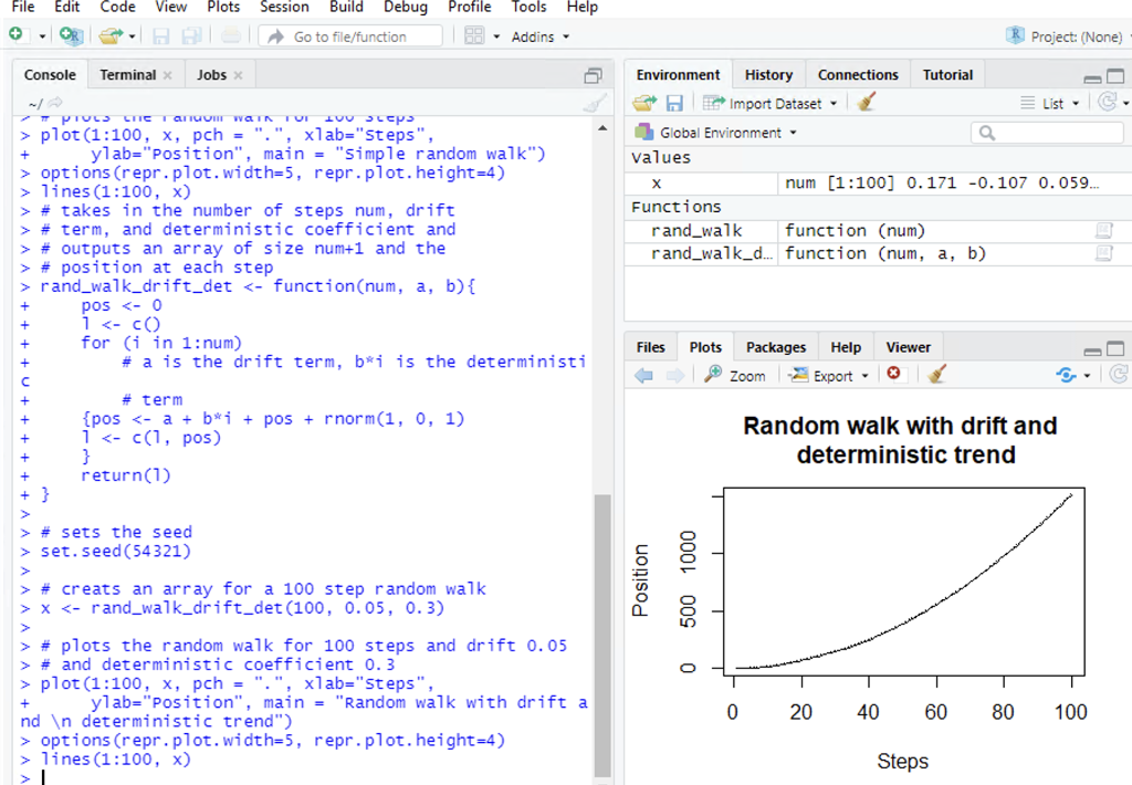 Solved Discuss the differences in information from RStudio | Chegg.com