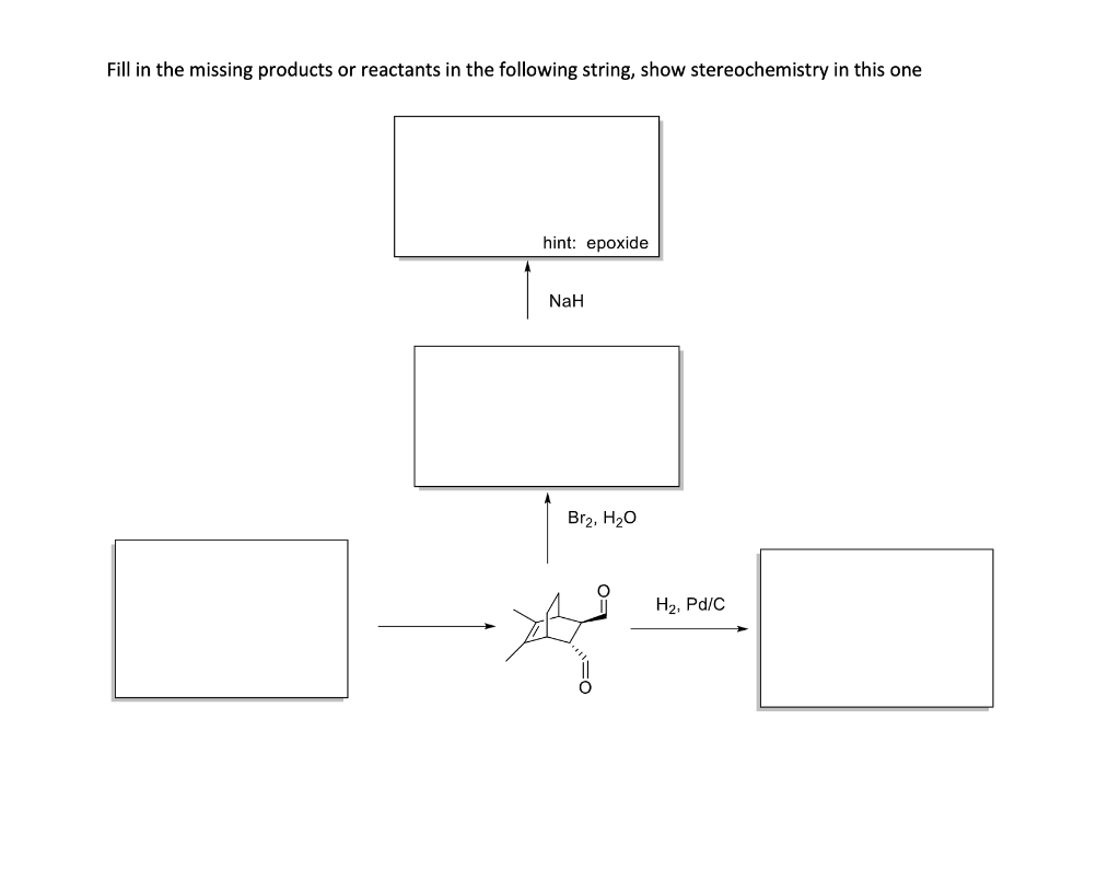 Solved Fill in the missing products or reactants in the | Chegg.com