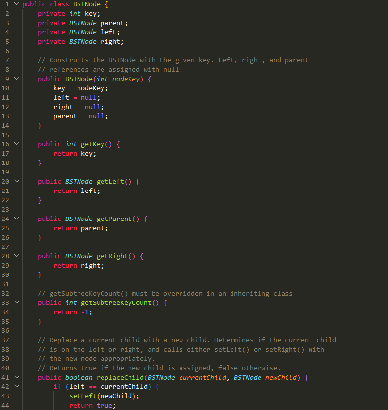 Solved Each node in an ExtendedAVLTree must have a correct | Chegg.com