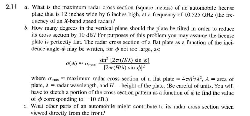 Reference book: M.I. Skolnik, Introduction to Radar | Chegg.com