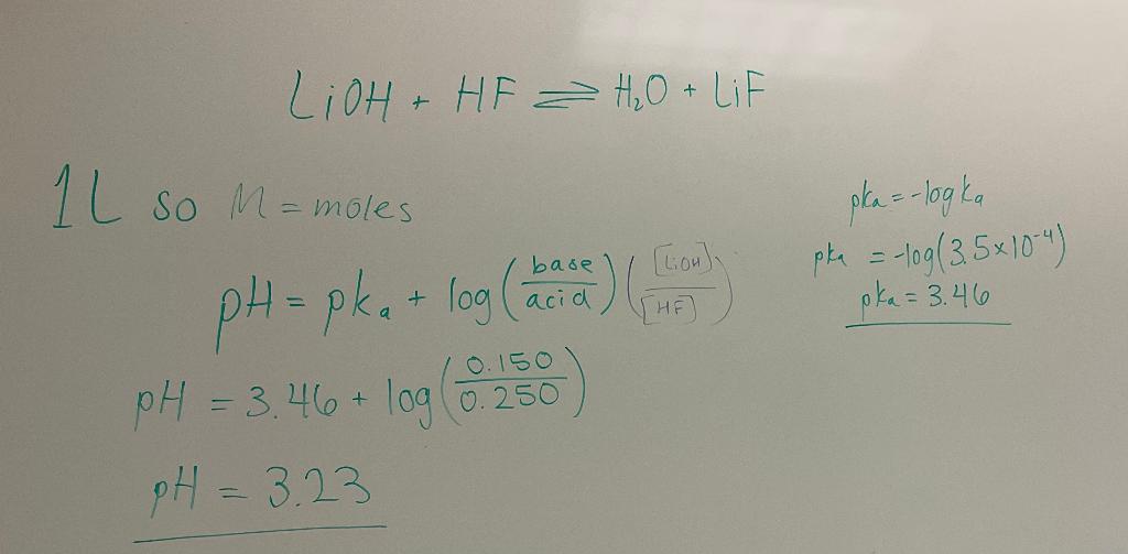 Solved 30. A 1.00 L buffer solution is 0.250M in HF and | Chegg.com