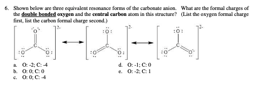 Solved Shown below are three equivalent resonance forms of | Chegg.com