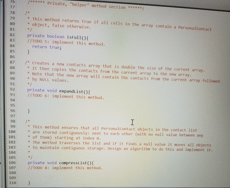 Solved WN This class encapsulates the data that represents * | Chegg.com