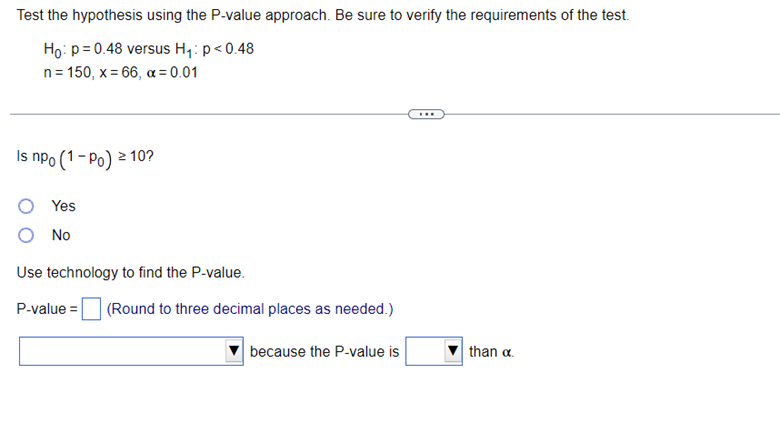 Solved Test the hypothesis using the P-value approach. Be | Chegg.com