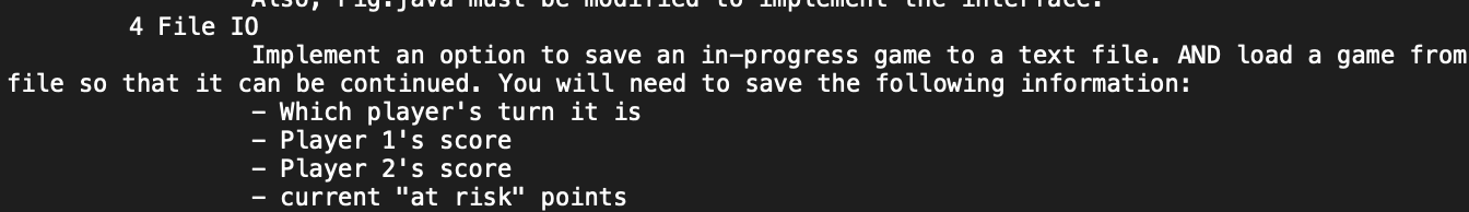 Solved Extend the provided "Game of Pig" code with the | Chegg.com