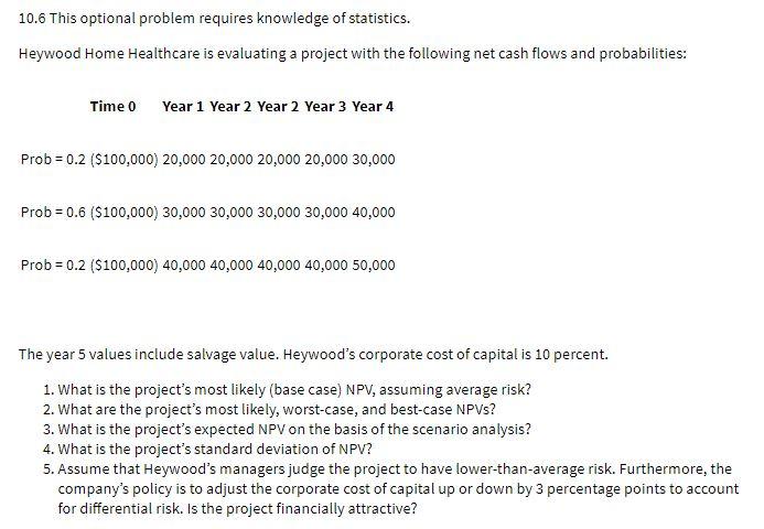 Solved 10. This optional problem requires knowledge of | Chegg.com
