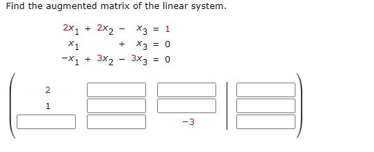 Solved Solve the given system by back substitution. (If your | Chegg.com