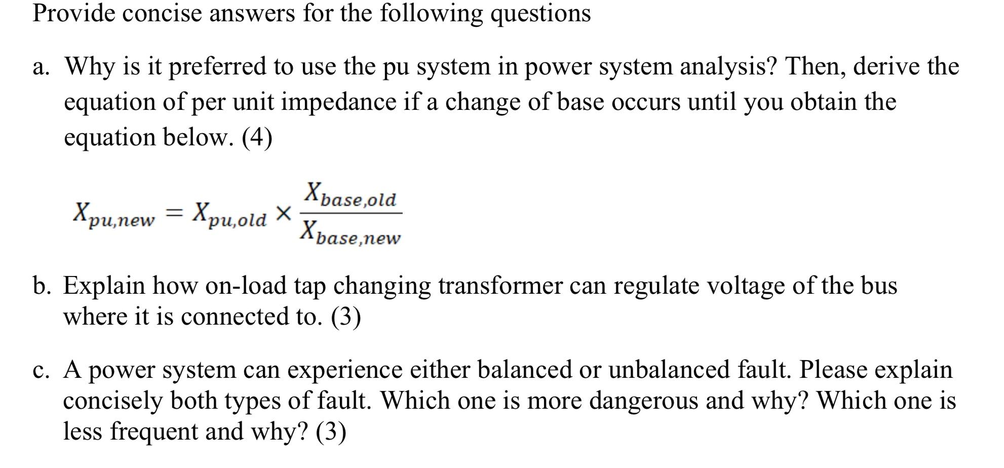 Solved Provide concise answers for the following questions | Chegg.com