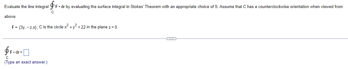 Solved Evaluate the line integral F. dr by evaluating the | Chegg.com