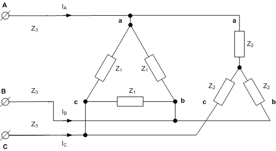 Solved A balanced delta connected 3 phase load with per | Chegg.com Solved A balanced delta connected 3 phase load with per | Chegg.com