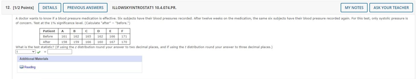 Solved 12. [1/2 Points] DETAILS PREVIOUS ANSWERS | Chegg.com