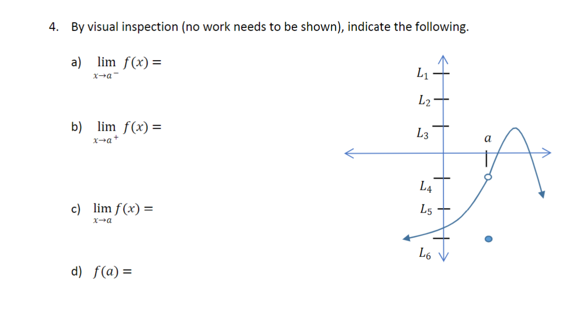 Solved By visual inspection (no work needs to be shown), | Chegg.com