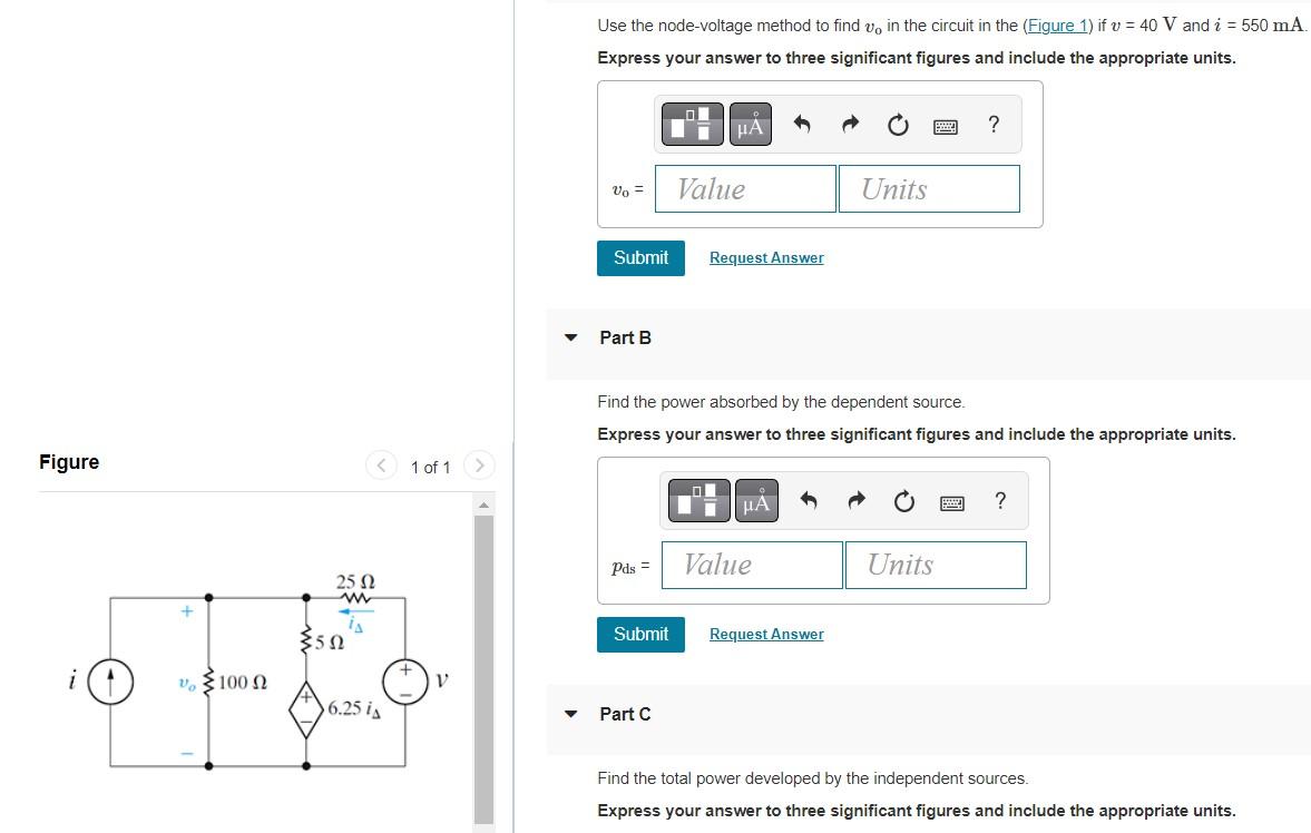 Solved Use the node-voltage method to find v0 in the circuit | Chegg.com