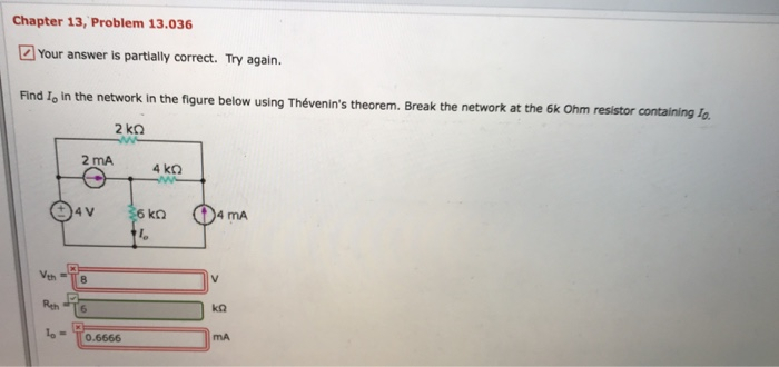 Solved Chapter 13, Problem 13.036 Your answer is partially | Chegg.com