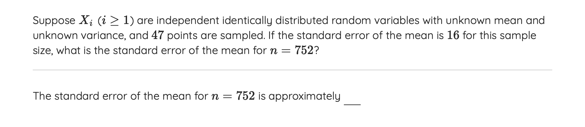 Solved Suppose Xi(i≥1) are independent identically | Chegg.com