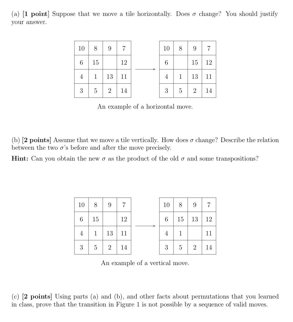 3. The Fifteen Puzzle was invented in late 19th | Chegg.com