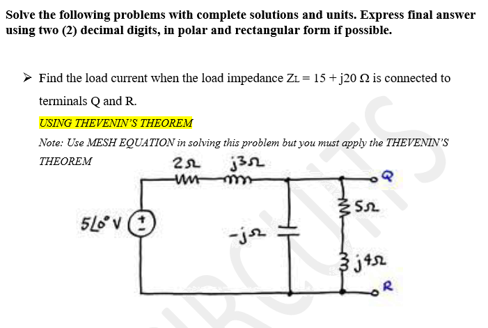 Solved Solve the following problems with complete solutions | Chegg.com
