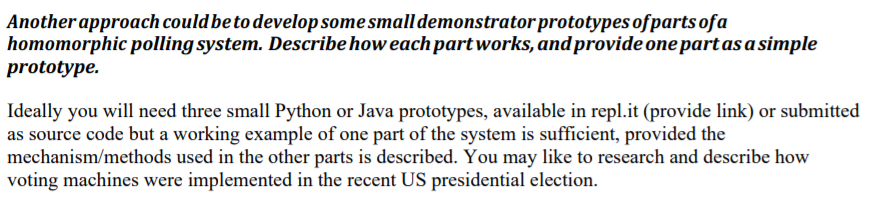 Solved Another approach could be to develop some small | Chegg.com