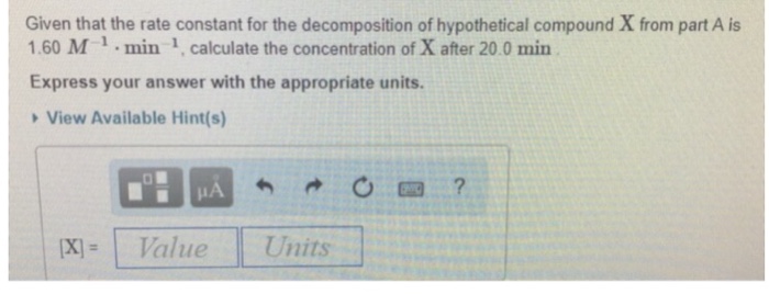 Solved The integrated rate law is an equation that describes | Chegg.com