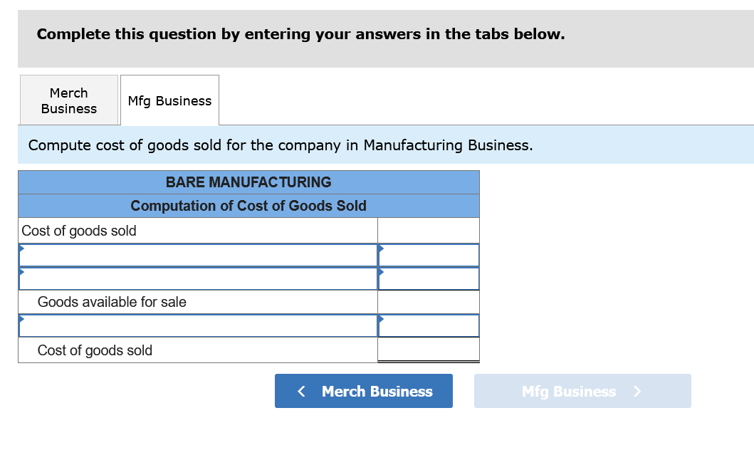 Solved Bare Manufacturing Unimart $ 294,000 $ 588,000 | Chegg.com