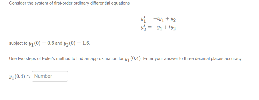 Solved Consider the initial value problem dy dt t+ kg?, g(0) | Chegg.com
