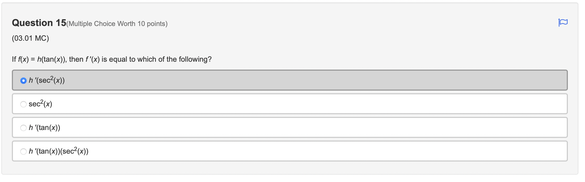 Solved Question 15(Multiple Choice Worth 10 points) (03.01 | Chegg.com