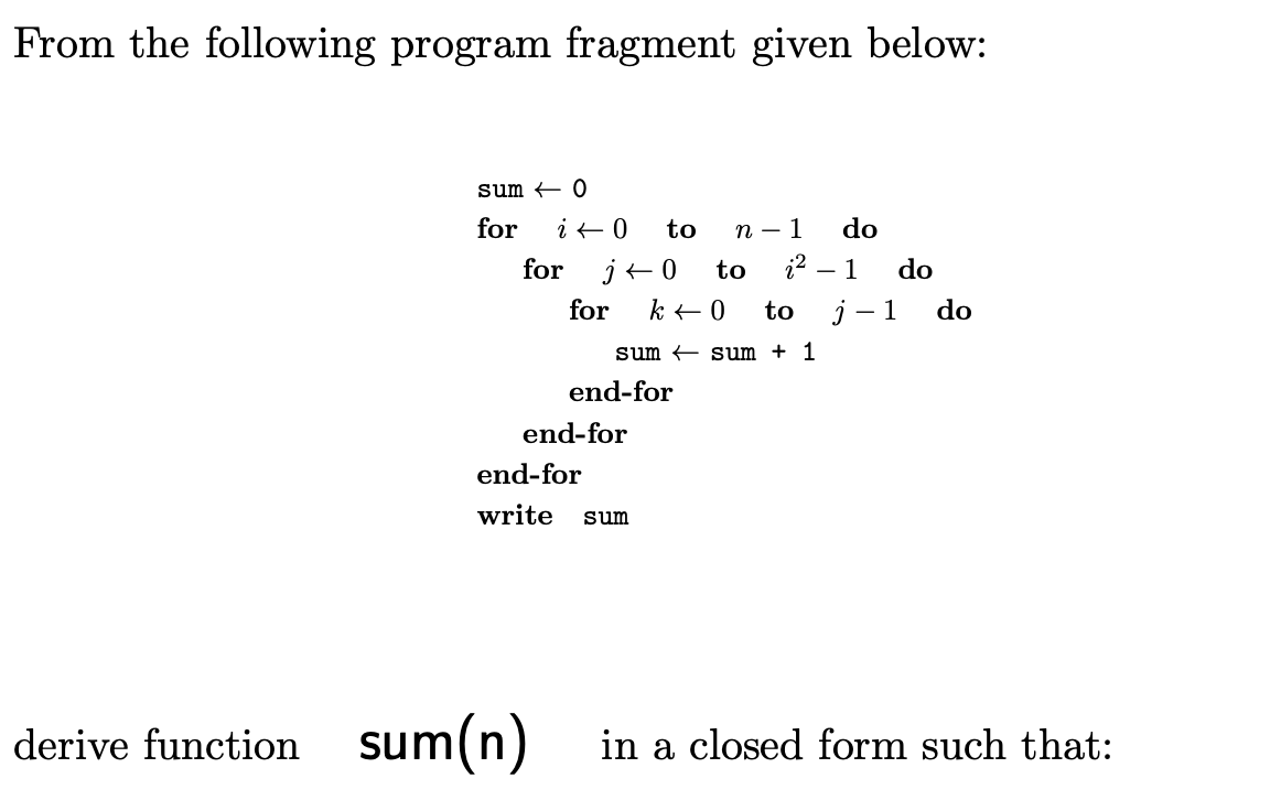 Solved (a) Values of sum(n) for any given n are exactly the | Chegg.com