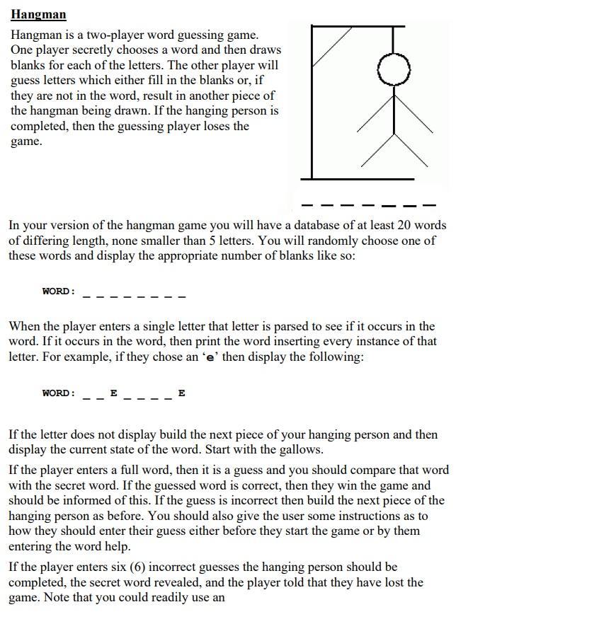 How to build hangman with ARM assembly language: help | Chegg.com