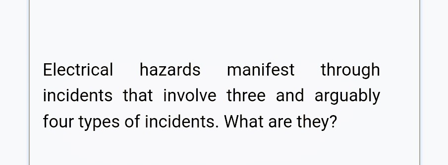 Solved Explain how a circuit breaker and GFCl device | Chegg.com