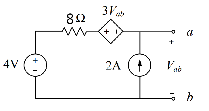 Solved Apply superposition theorem to find Vab in the | Chegg.com