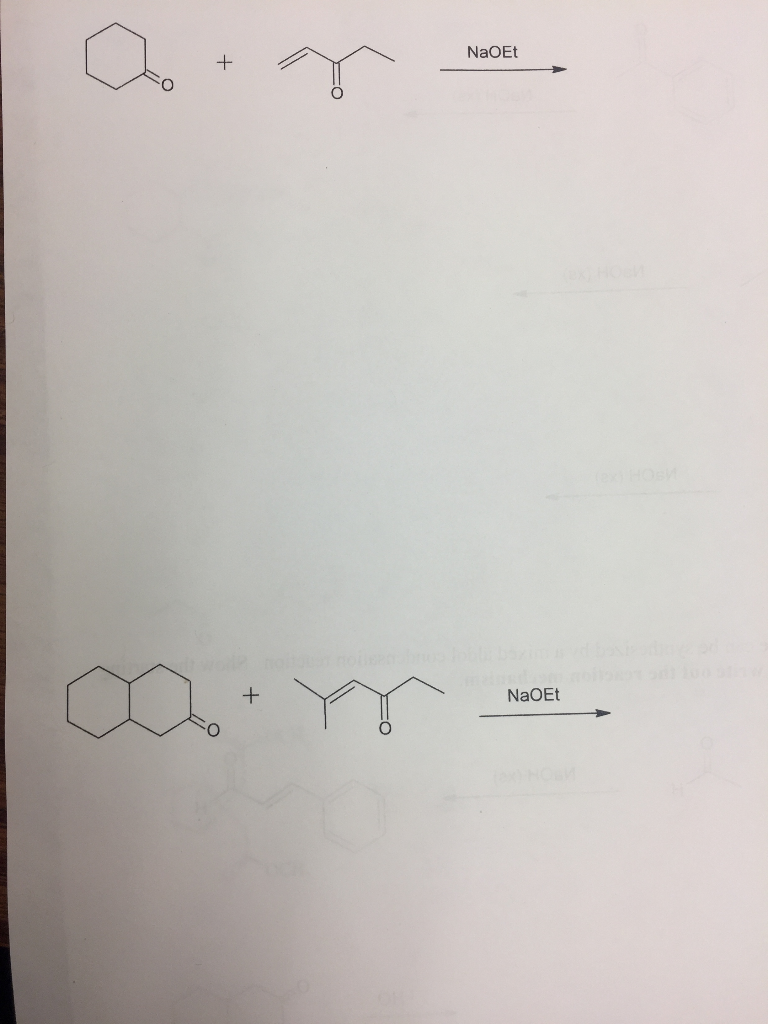 Solved a. NaOEt NaOEt | Chegg.com