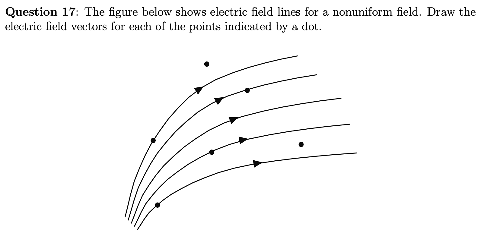 Solved Question 15: Do electric field lines ever cross? | Chegg.com