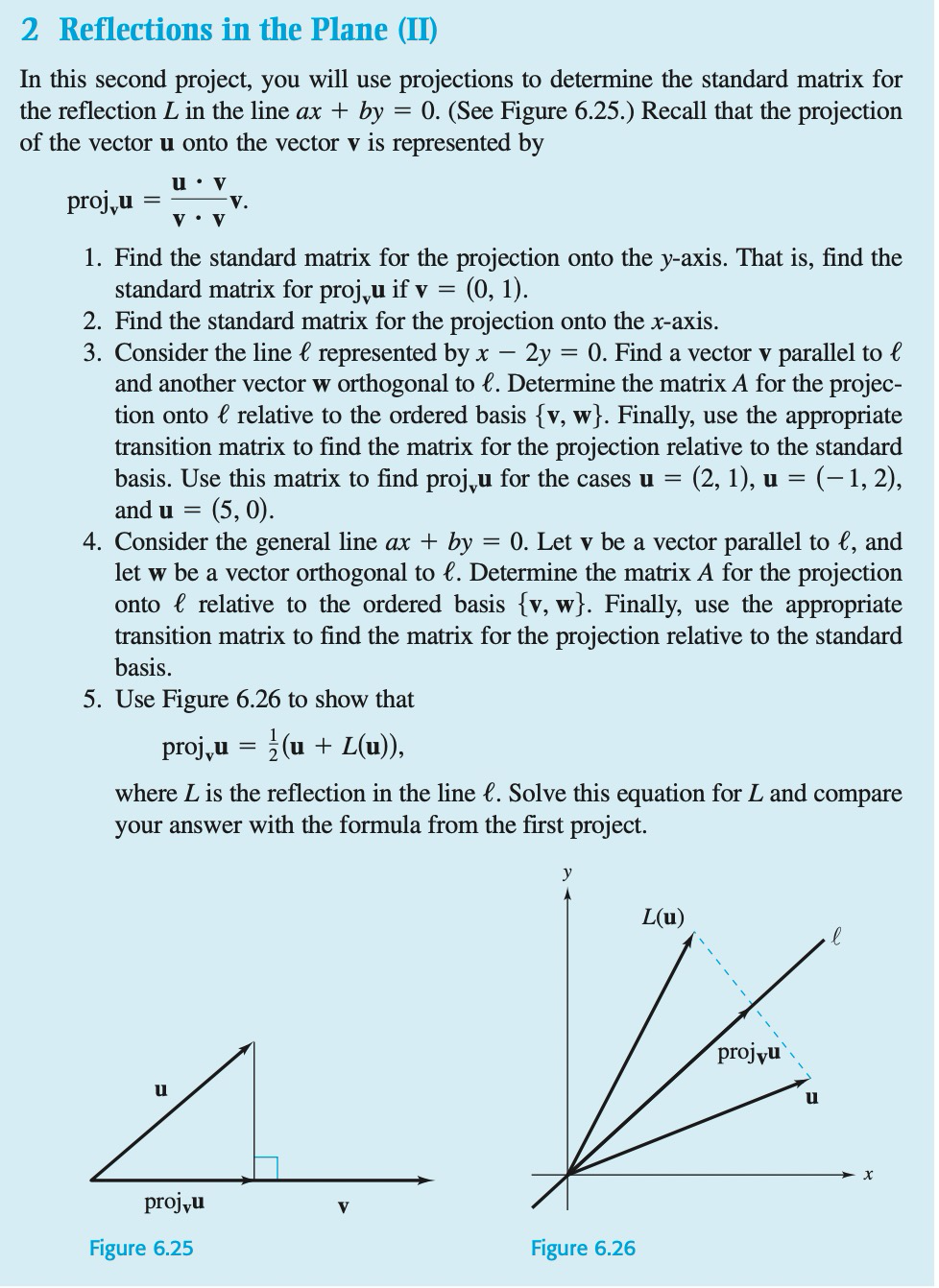 Solved 2 Reflections in the Plane (II) In this second | Chegg.com