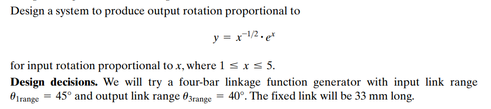Solved Design a system to produce output rotation | Chegg.com