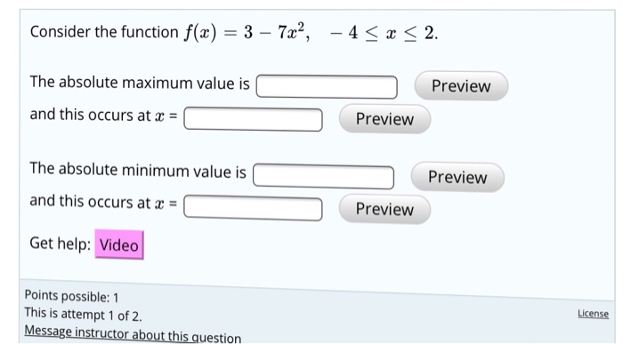 Solved Consider the function f(x) 5x2-4x + 5, 0