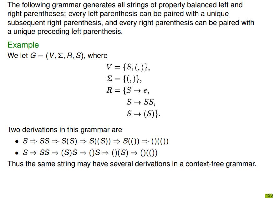 Solved Construct an automaton for the grammar of the example | Chegg.com