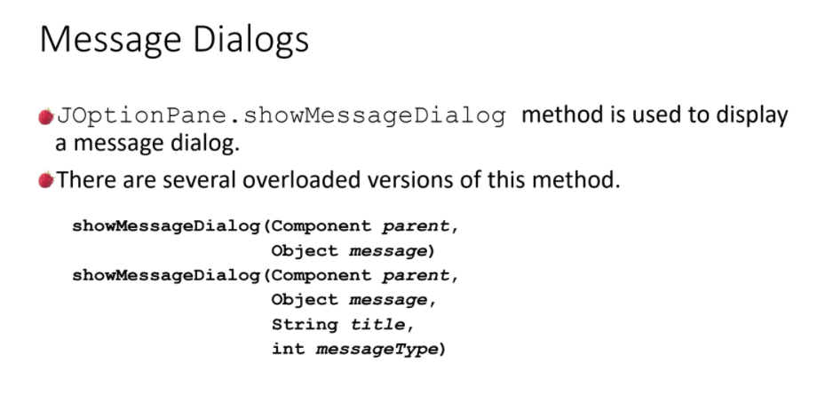 Solved Dialog Boxes A dialog box is a small graphical window | Chegg.com