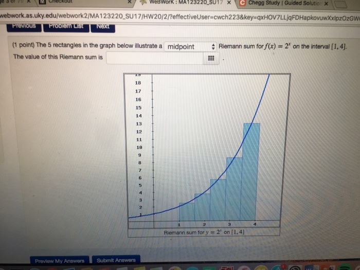 Solved The 5 rectangles in the graph below illustrate a | Chegg.com