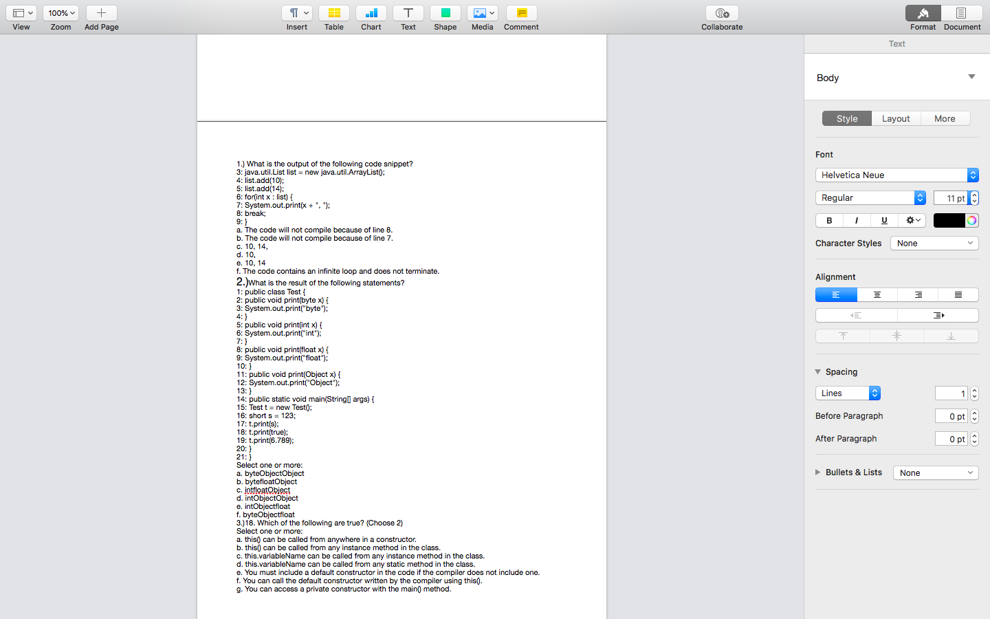 Solved Tv 100% Zoom + Add Page Tv Insert T Text + | Chegg.com