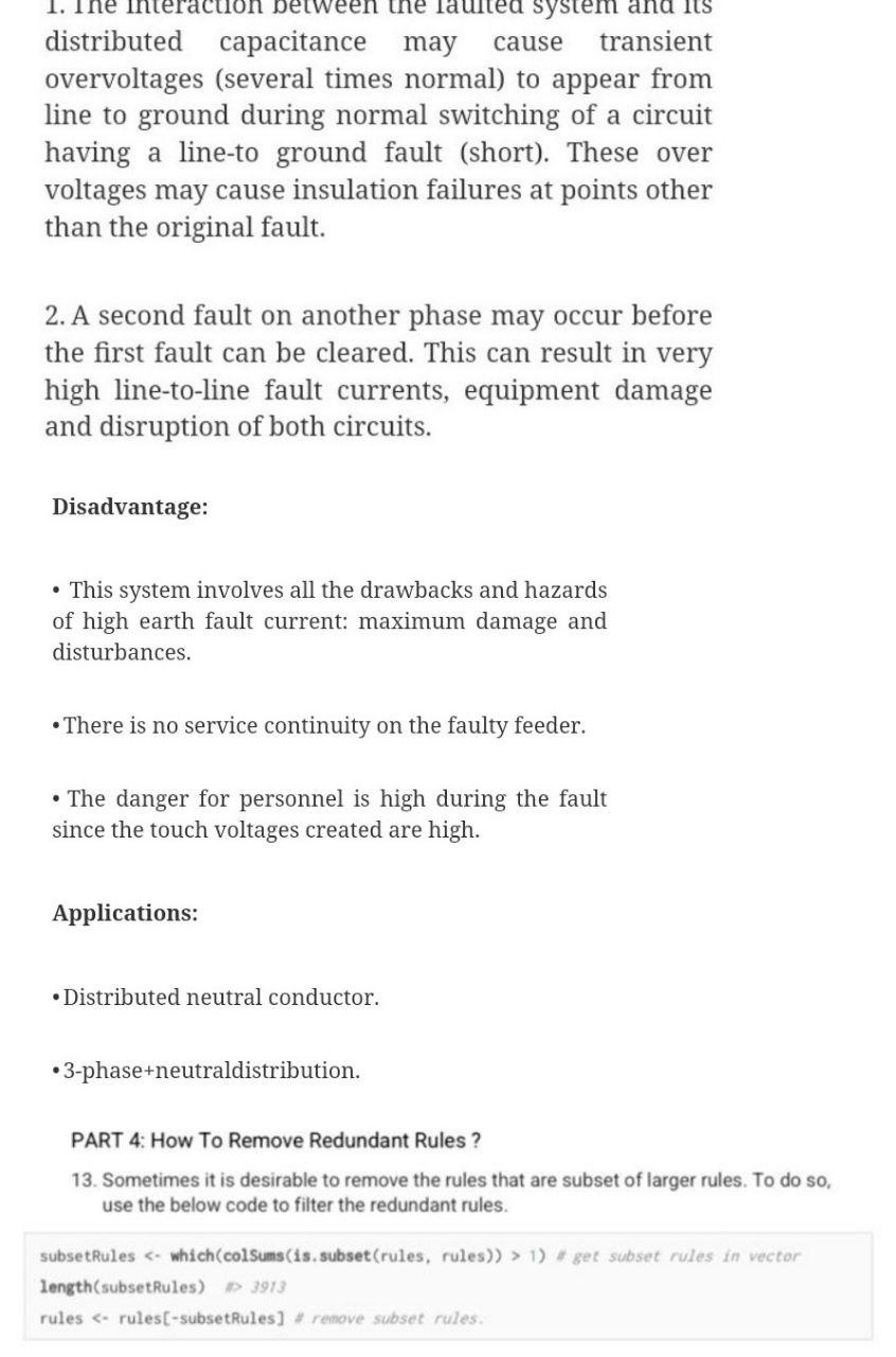 Solved une system and its distributed capacitance may cause | Chegg.com