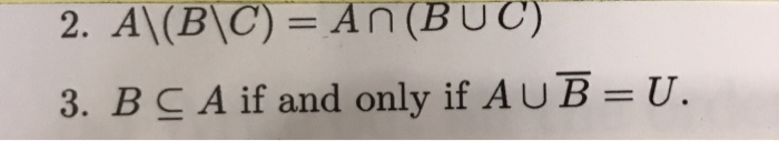 Solved Prove (A\(B\C)=A^(~BvC) | Chegg.com