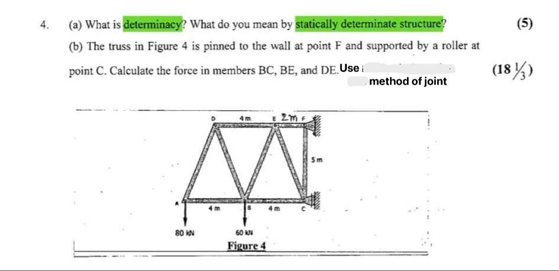Solved (a) What is determinacy? What do you mean by | Chegg.com
