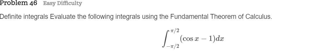 Solved Definite integrals Evaluate the following integrals | Chegg.com